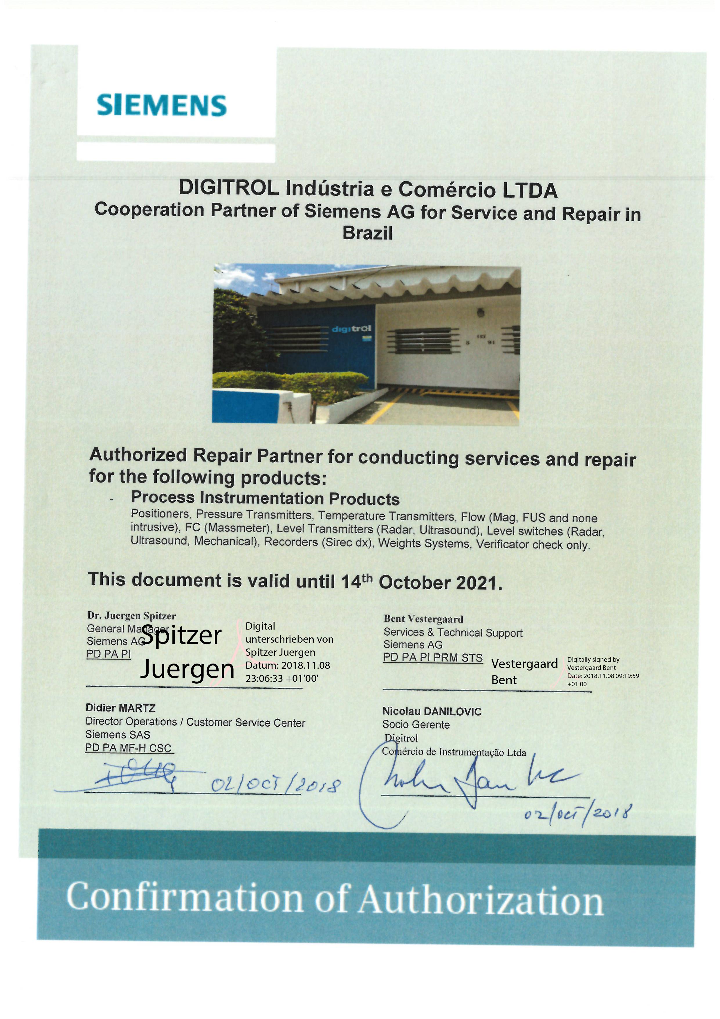Assistência Técnica - Digitrol